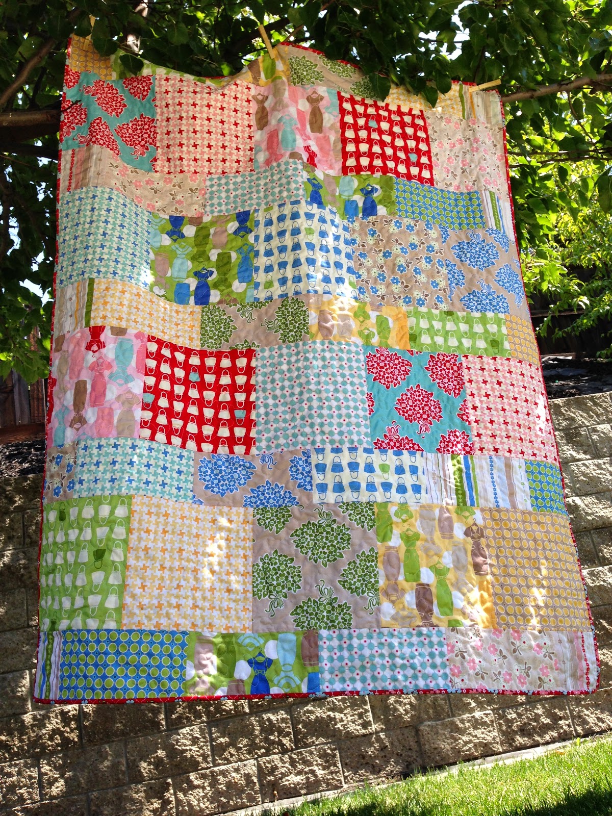 dream quilt create: Layer Cake Lemonade Quilt