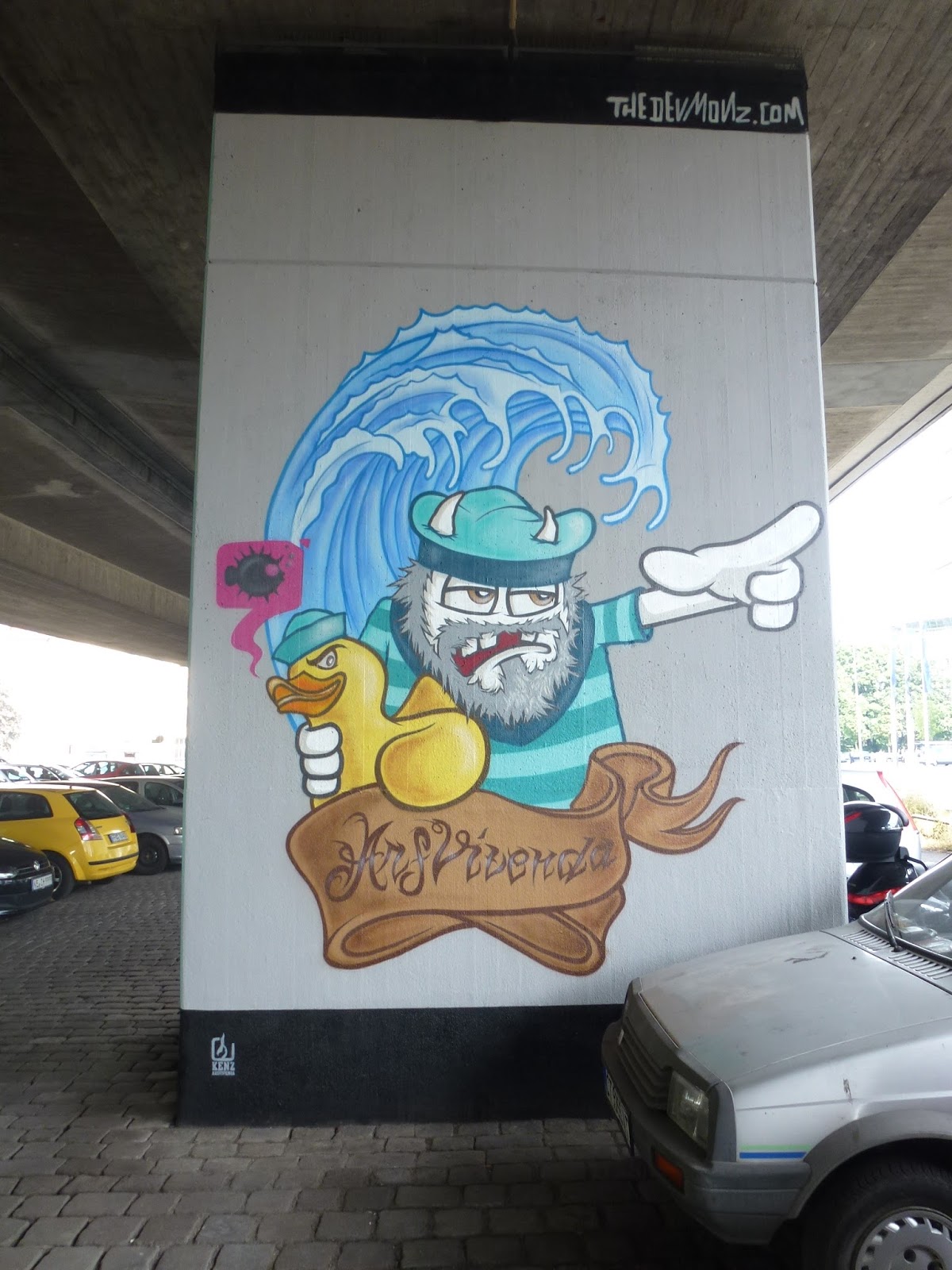 Streetart und urbane Kommunikation in München: Ars Vivendi - Carl Kenz ...