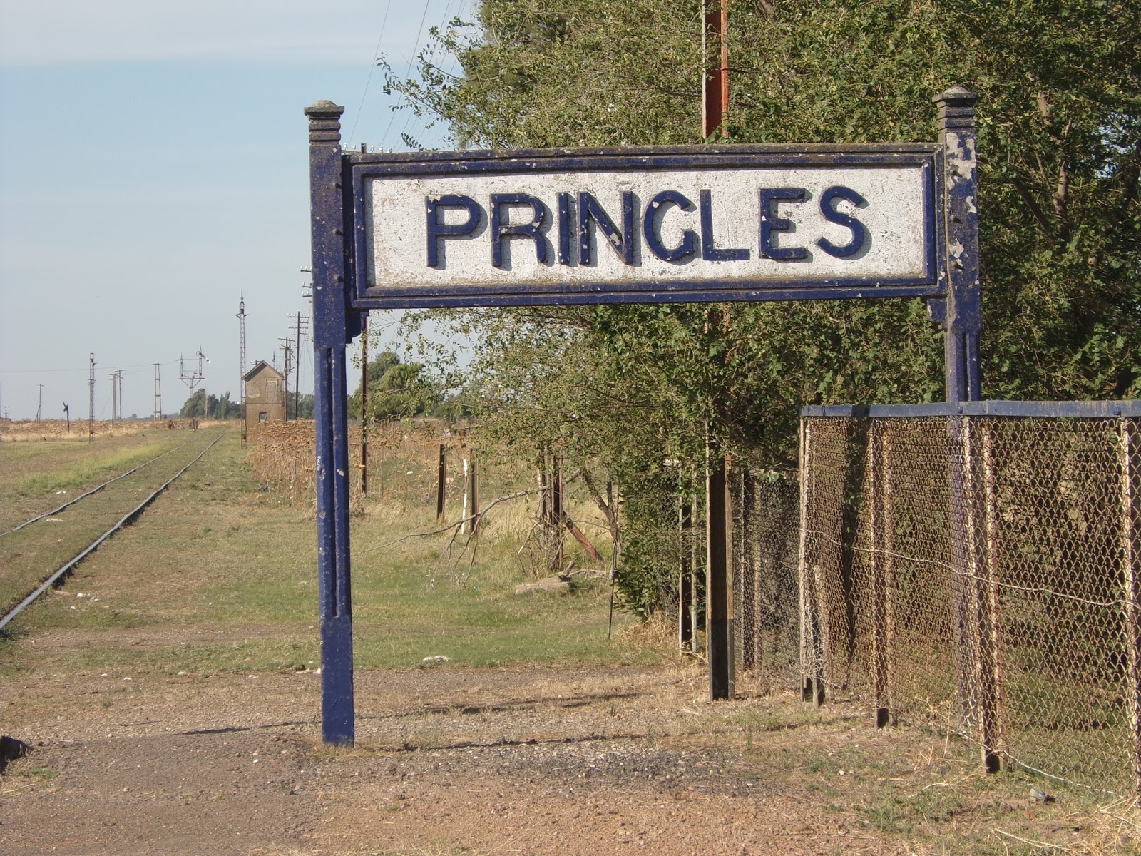 historias con pueblos: ESTACIÓN CORONEL PRINGLES BUENOS AIRES