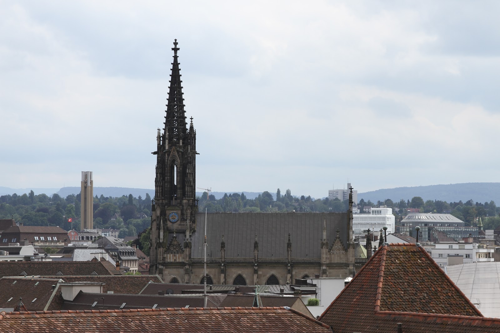 EUROPEAN CATHEDRALS: ELISABETH CHURCH; BASEL, SWITZERLAND