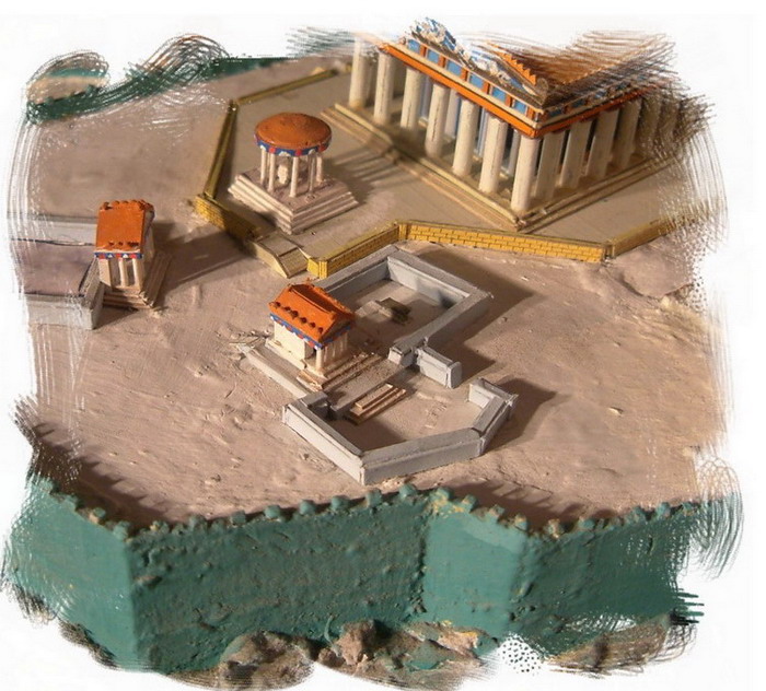 Almacén de clásicas: RECONSTRUCCIÓN DE LA ACRÓPOLIS DE ATENAS (Maqueta ...