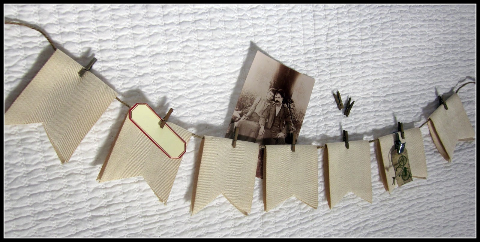 Make an Easy DIY Vintage Banner