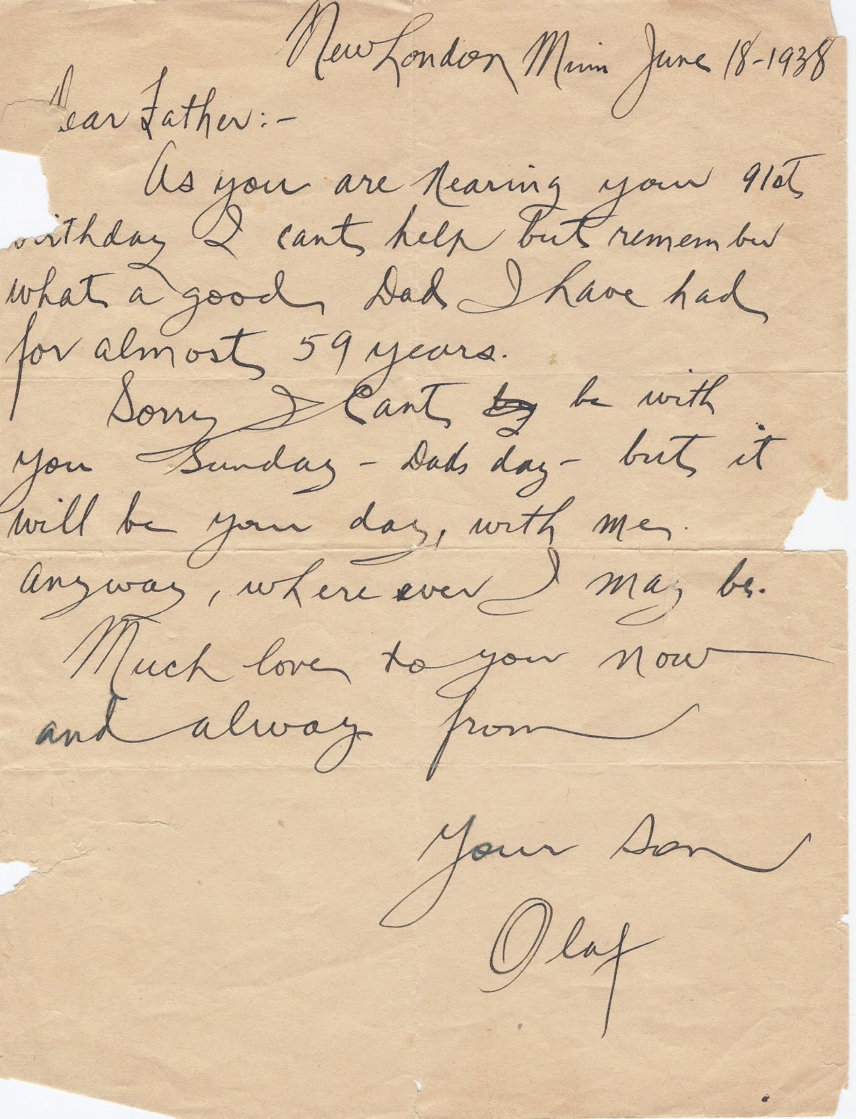 Distant Innocence: The Oliver Letters