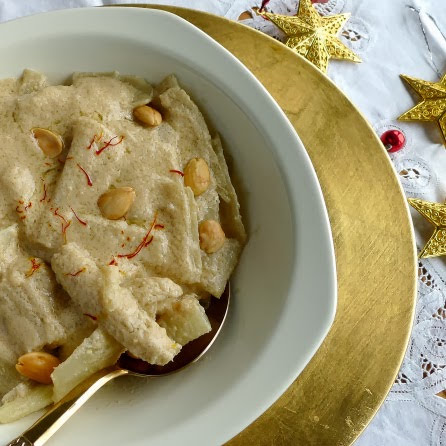 Cardos en salsa con almendras (Nochebuena) | Mi recetario de cocina