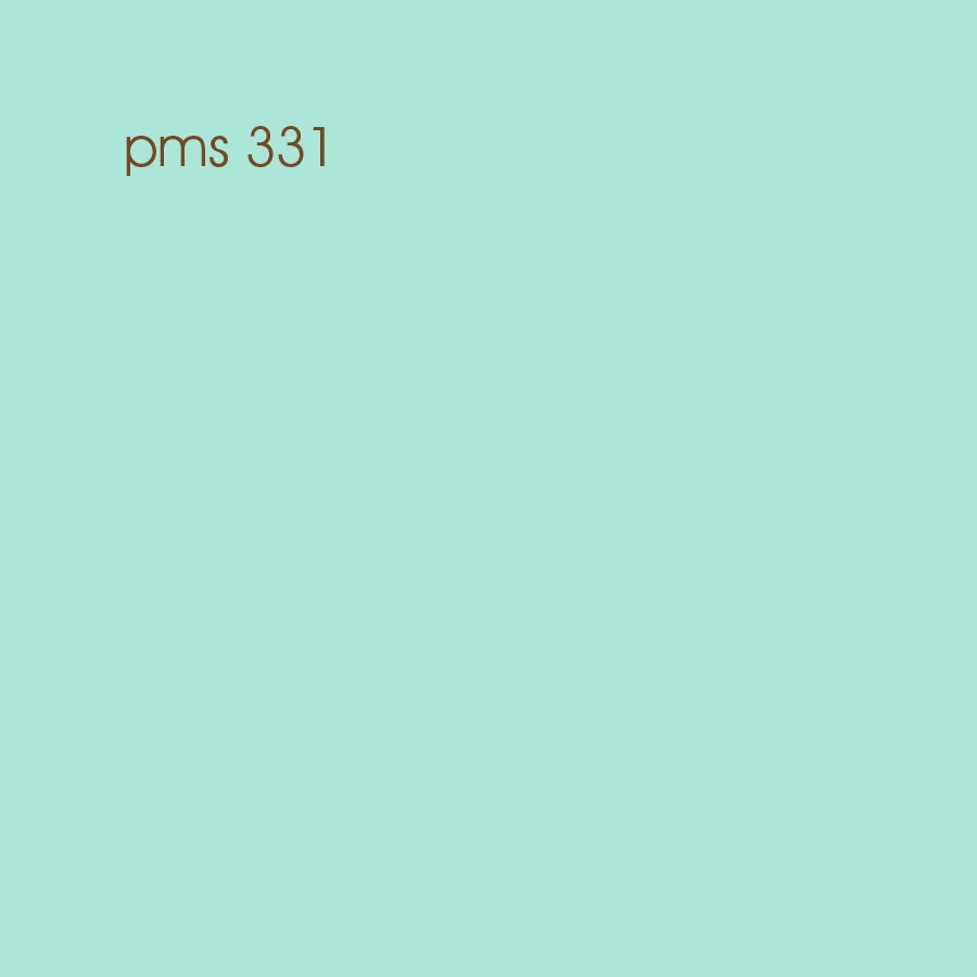 Gio Spinelli: PANTONE N°331C | Verde Acqua | ovvero Latte e Menta