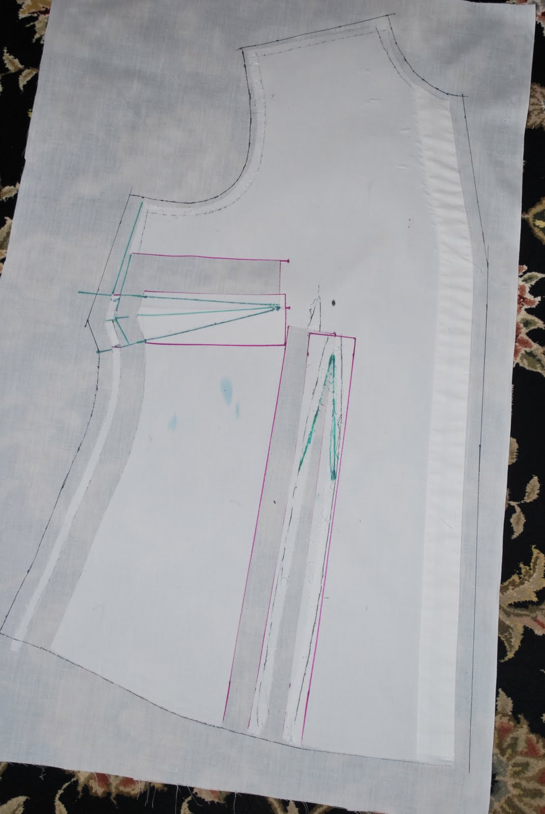 Slipper Moon Studio: Deconstructing a Blouse -- A Sewing Experiment