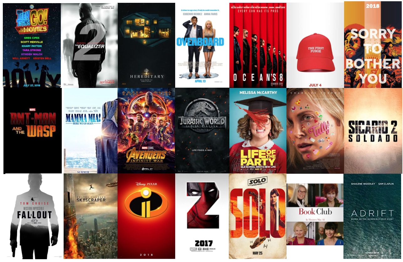 LAS 6 MEJORES PELÍCULAS DEL VERANO 2018