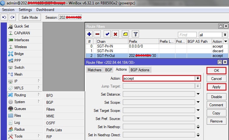 Life Is Routing: Mikrotik | BGP Configuration