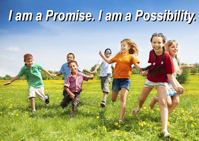 Living in the Peace Zone: I am a Promise. I am a Possibility.