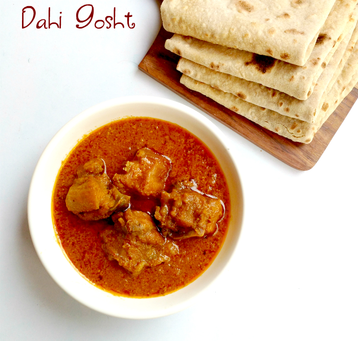 Dhuwan Dahi Gosht Recipe | The Foodie Delight