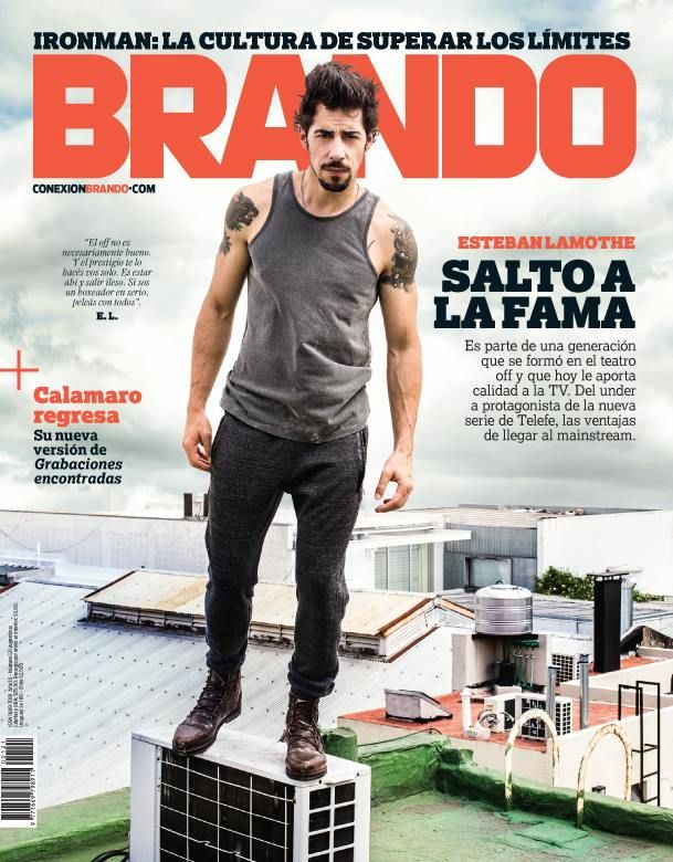 ARGENTINIAN ACTOR ESTEBAN LAMOTHE LOVES TO SHOW | ARGENTINEMEN ARCHIVES