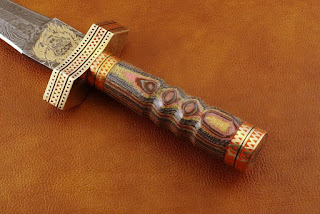 Damascus World: CUSTOM DAMASCUS DAGGER KNIFE