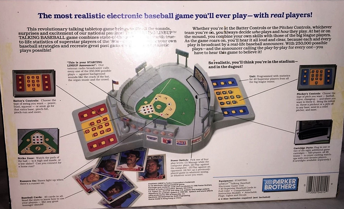 kennerstartinglineup: 1988 SLU Talking Baseball