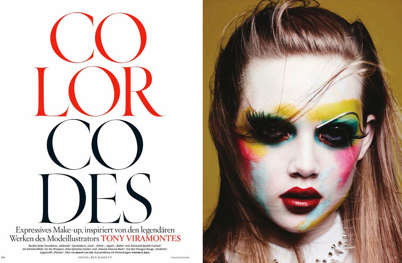color codes: holly rose and jenna earle by ben hassett for vogue ...