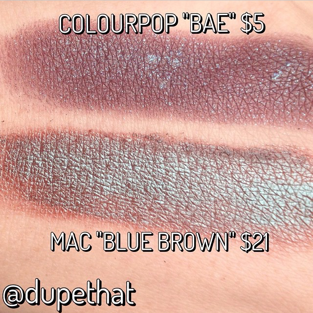 Dupethat: MAC Blue Brown Dupes
