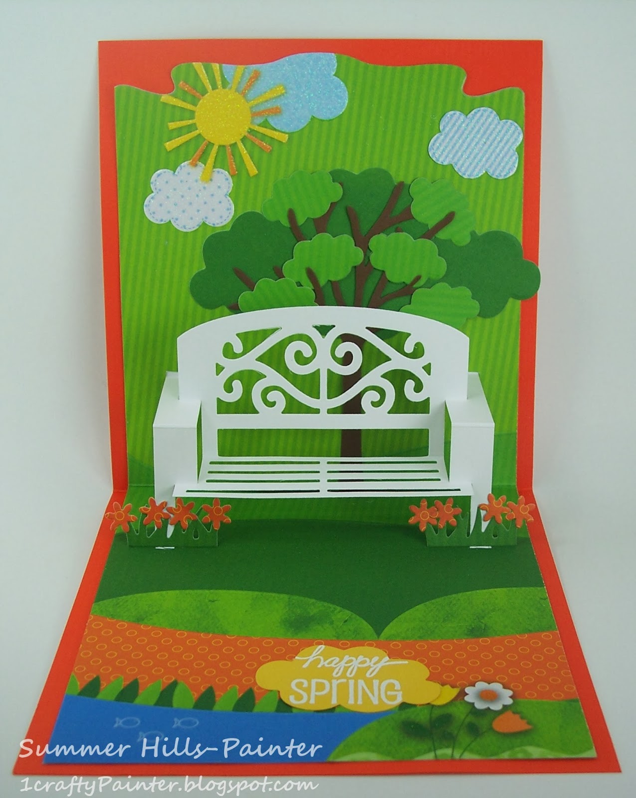 1craftyPainter: Spring Card
