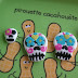 Craft Nouveau: Fimo skull earrings