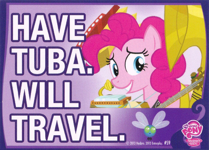My Little Pony Have Tuba. Will Travel. Series 2 Trading Card | MLP Merch