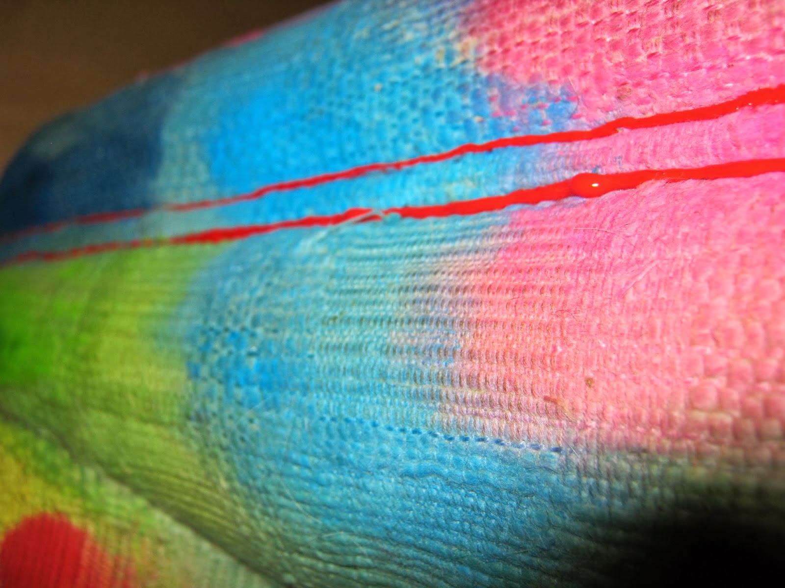 The Wookie/Romulan Craft Crossover: DIY Painted Couch!