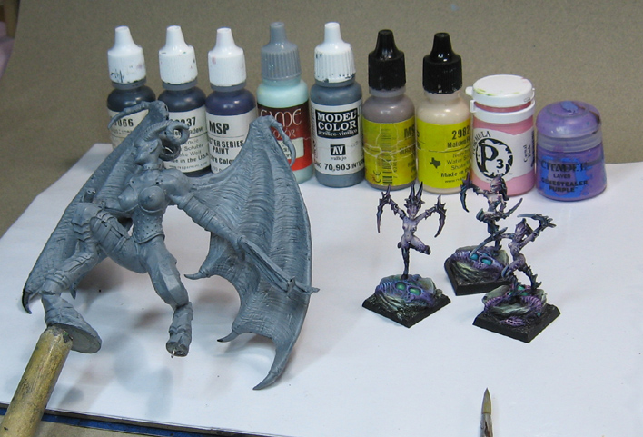 James Wappel Miniature Painting: Ultraforge Pleasure Demon
