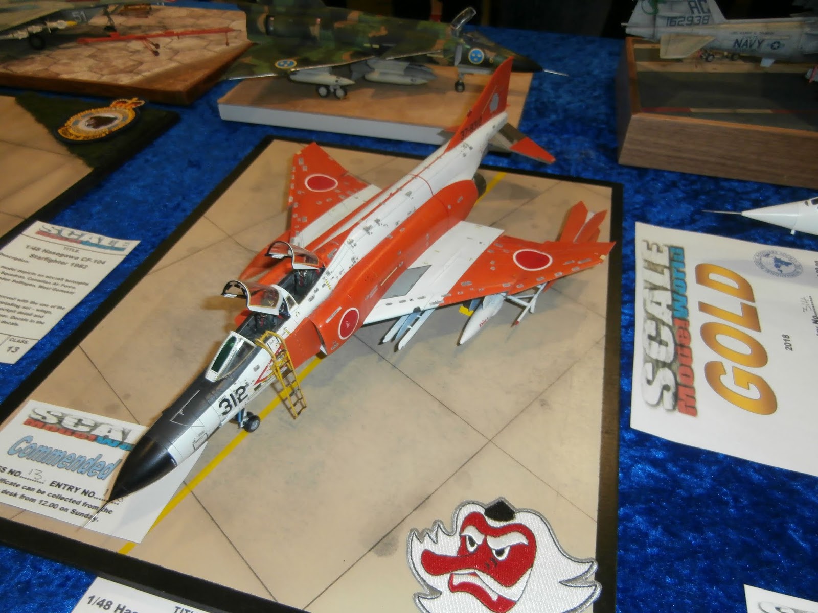 Japanese models: 2018 Scale Model World exhibits with a decided ...