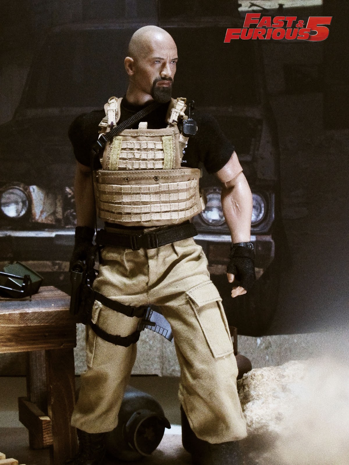 Psycho Ming: Dwayne Johnson (The Rock) Fast and Furious 5 (Updated)