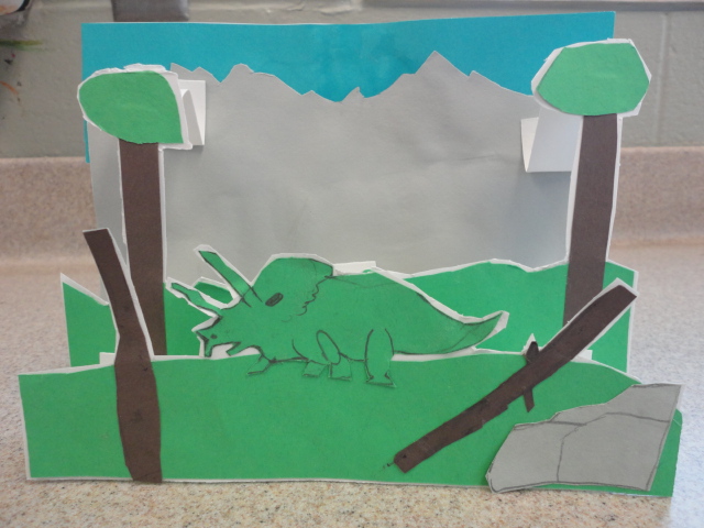 Thomas Elementary Art: 3rd Grade 3D Paper Landscapes