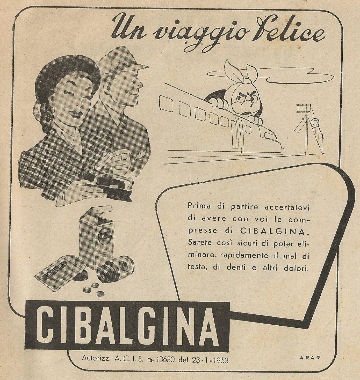 Antiguinho: Cibalgina
