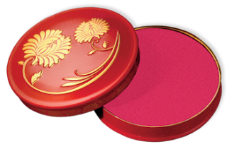 Beauty and Bliss Reviews: Besame Cosmetics Crimson Cream Rouge Review