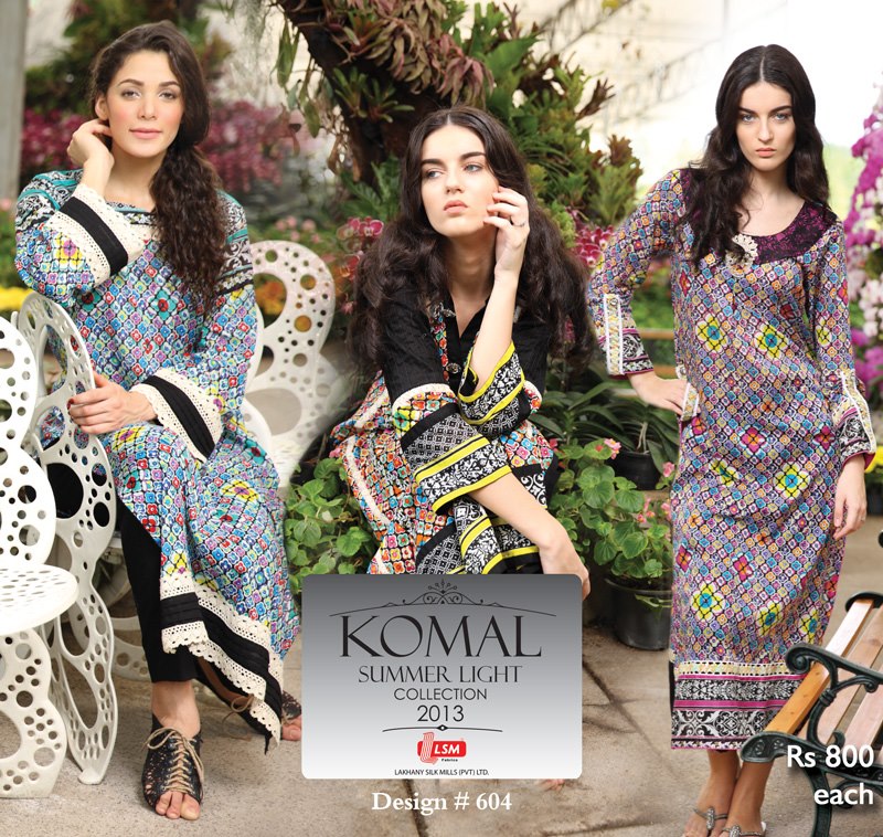 Inlay Visuals of Komal Lawn - Zunn Lawn Summer Collection 2013 ...