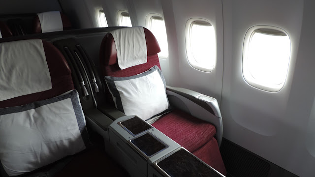 Review: Qatar Airways First Class, Dubai to Doha