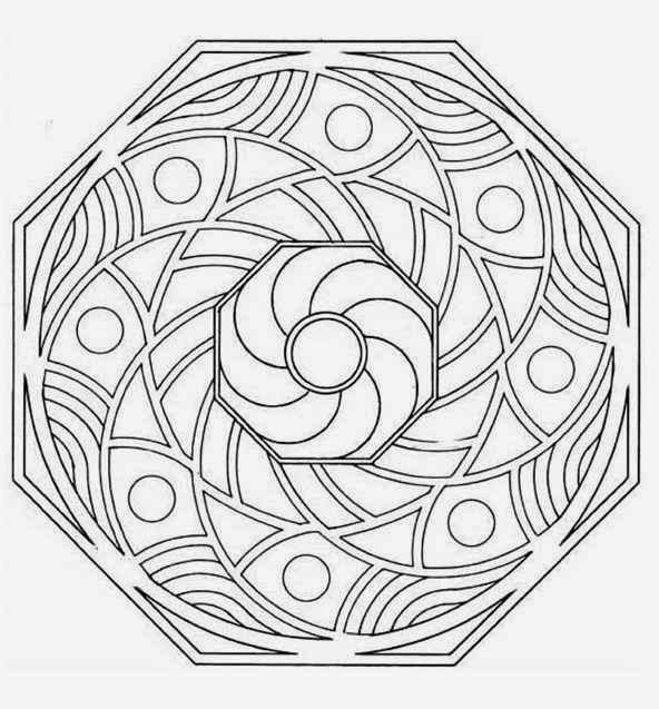 39 Prism Advance Print Out Mandala Printable Coloring Pages Flower For ...