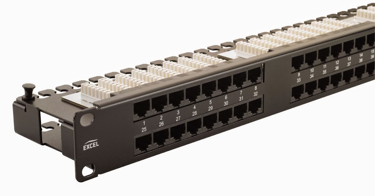 Redes de datos: Patch Panel y Jack RJ-45