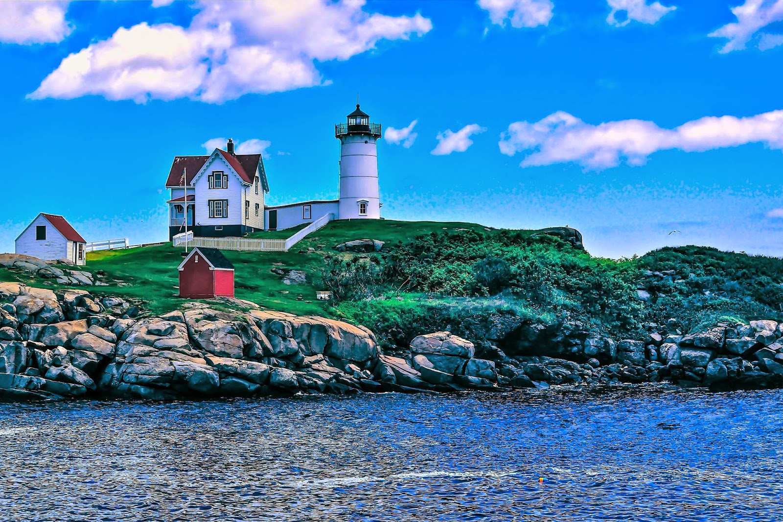 Maine Lighthouses and Beyond: Cape Neddick (Nubble) Lighthouse