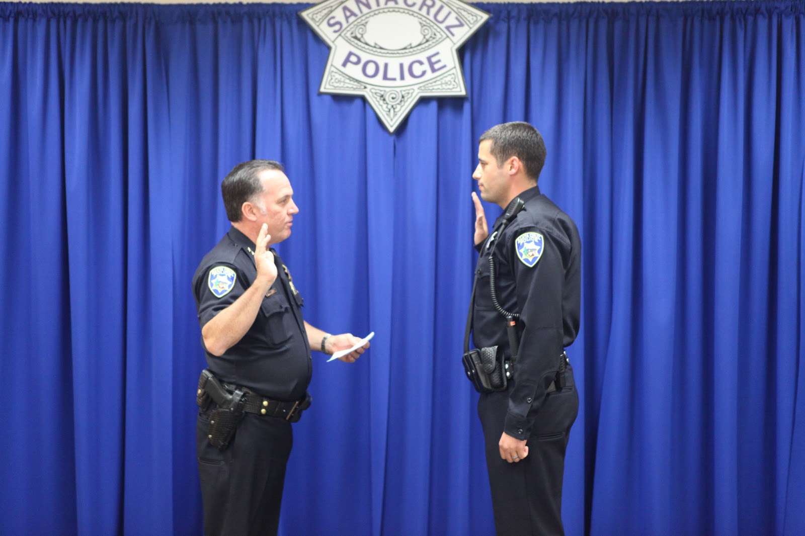 Santa Cruz Police: Santa Cruz Police Department Swears-In Our 3 Newest ...