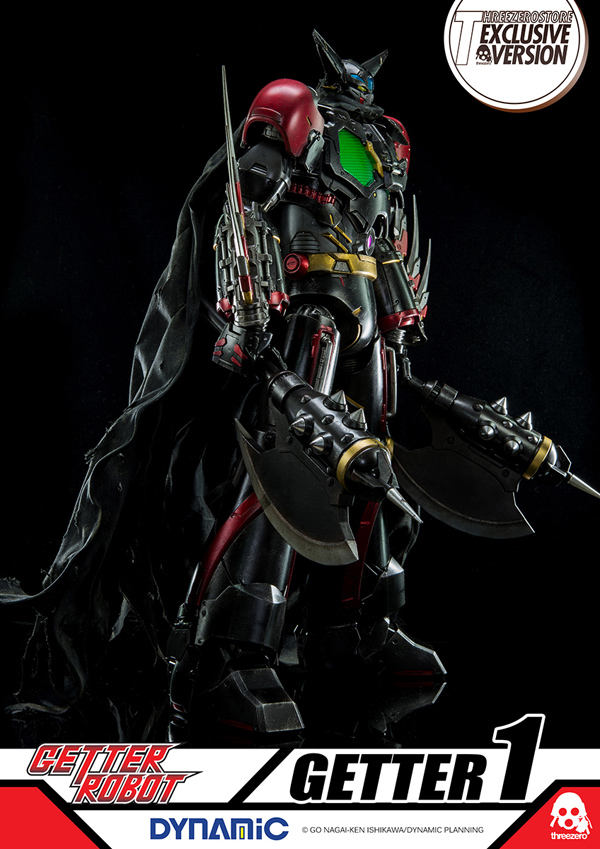 Getter Robot - Getter 1 & Getter 1 3Zero Exclusive Black Edition ...