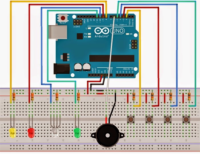 Arduino UNO R3 – Jogo da memória (Genius)