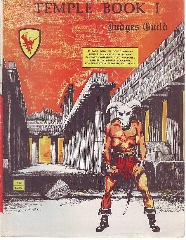 Quag Keep: Judges Guild: Temple Book I