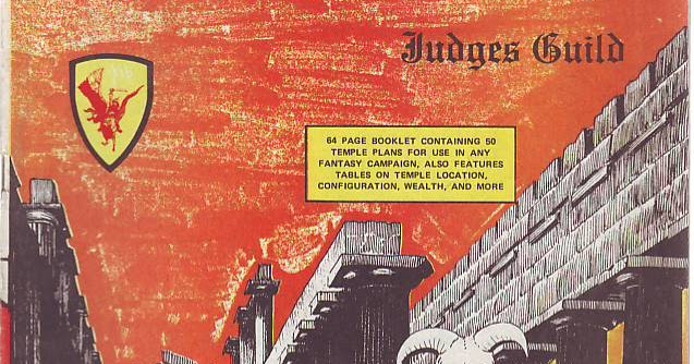 Quag Keep: Judges Guild: Temple Book I