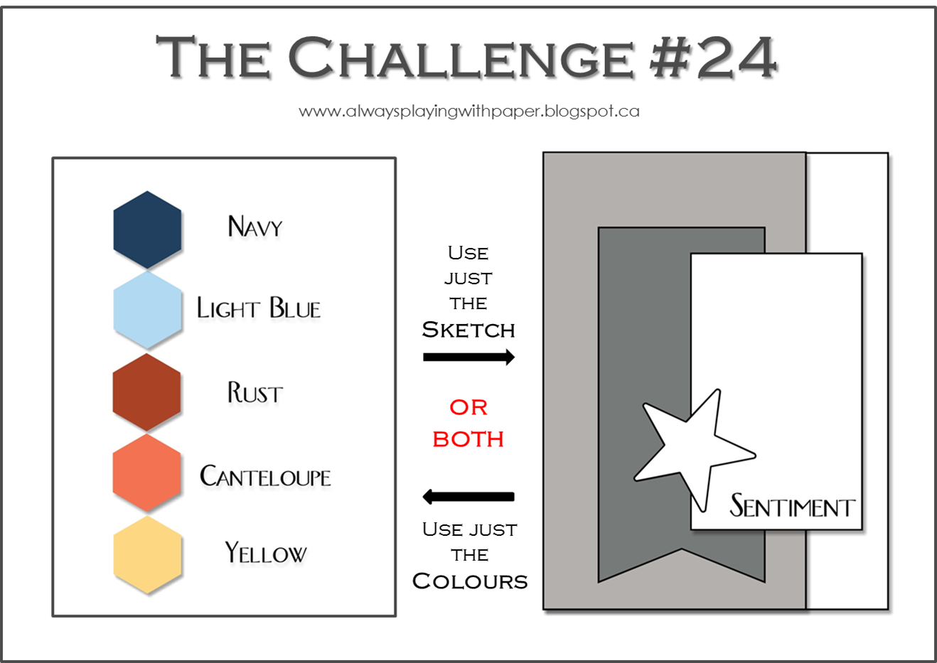 Always Playing with Paper: The Challenge #24