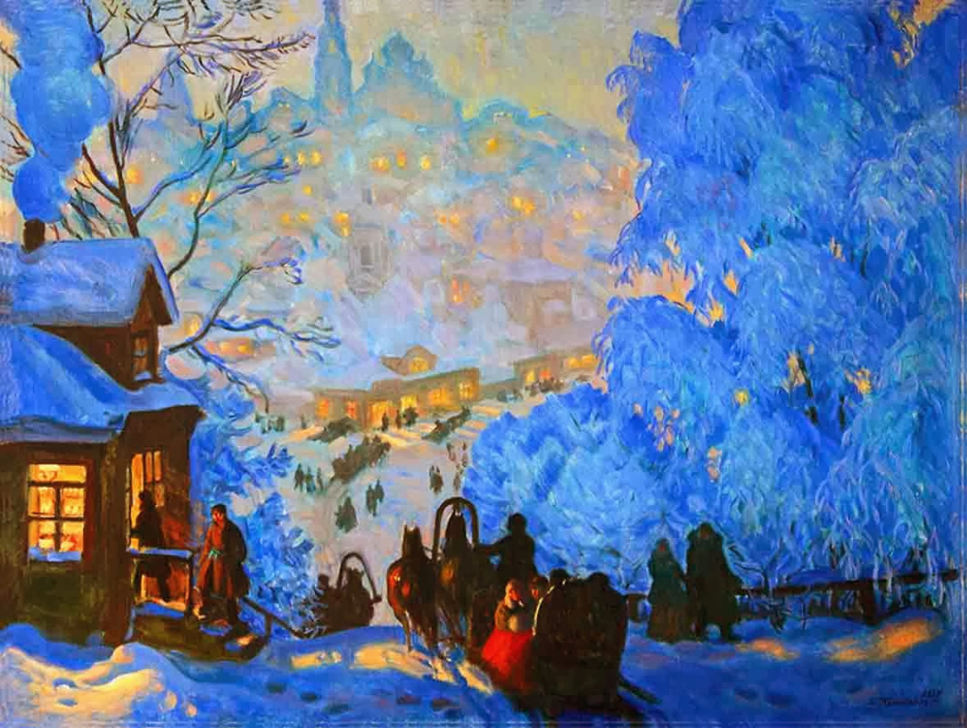 Boris Kustodiev (1878-1927) | Tutt'Art@ | Pittura • Scultura • Poesia ...