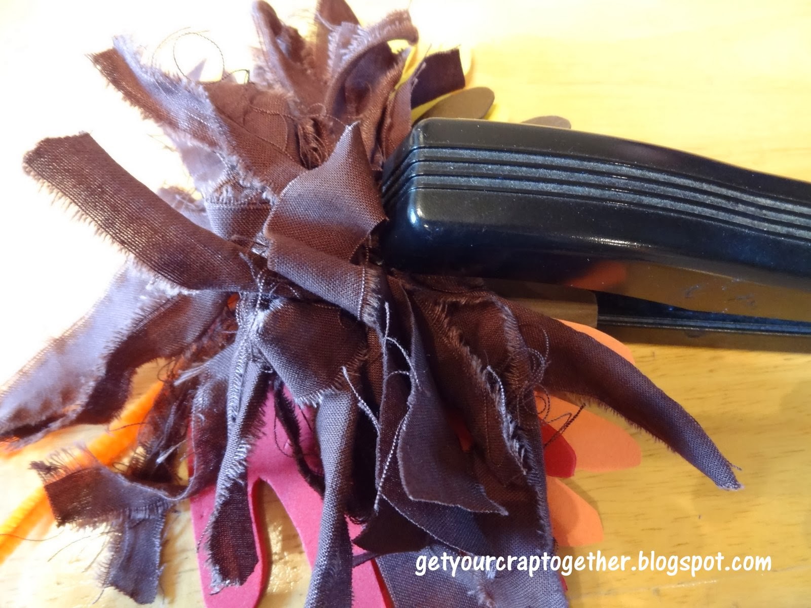 Scrap Fabric Thanksgiving Turkey Craft | Sew Simple Home