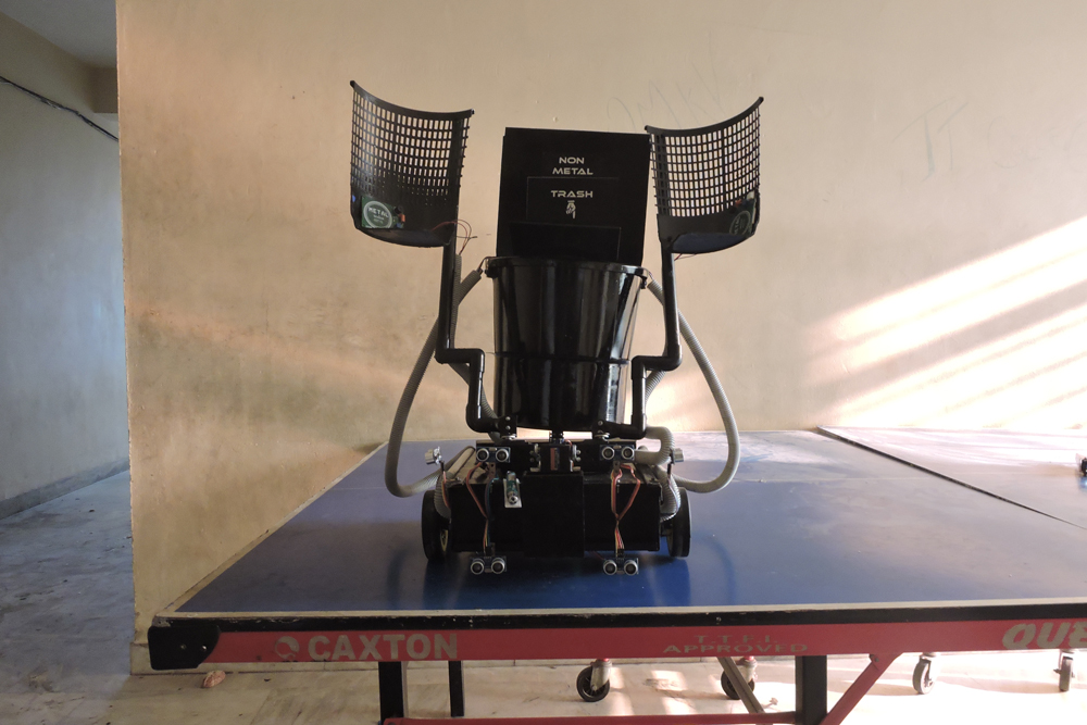 TRASHBOT: TRASH COLLECTING ROBOT WITH IOT TECHNOLOGY