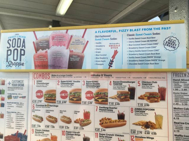 Sonic Debuts New Sweet Cream Soda Platform