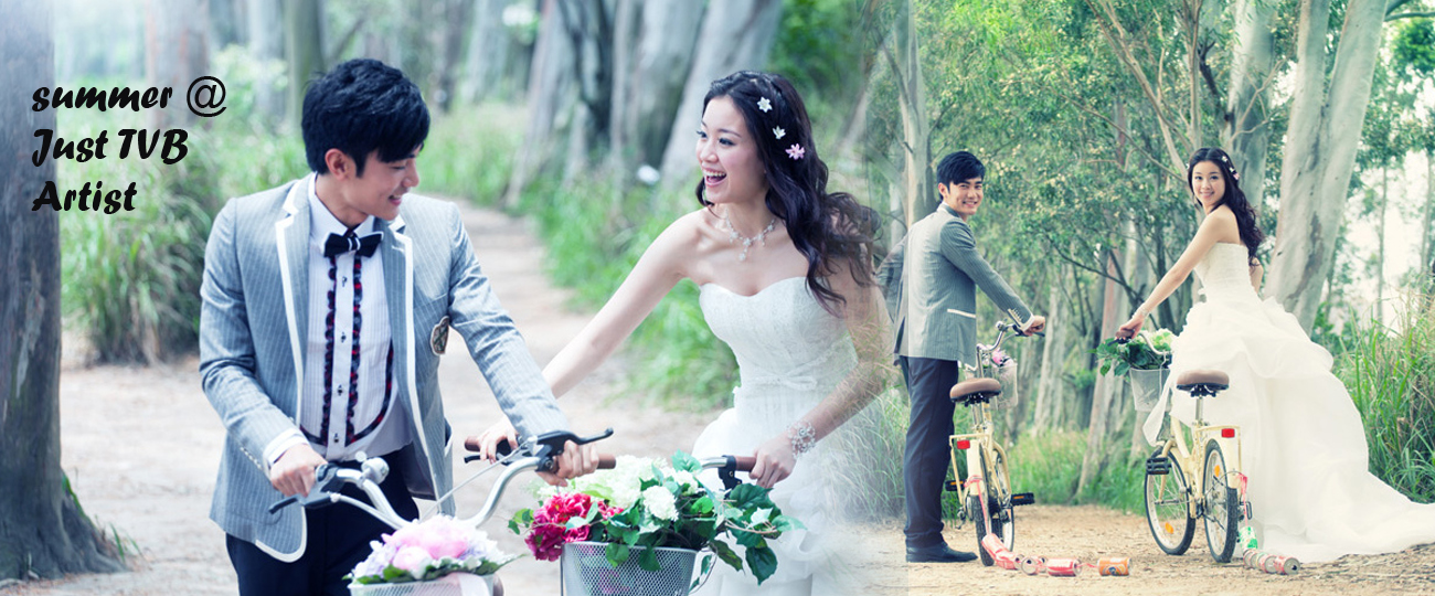 Just TVB Artist: Nathan Ngai and Candy Chang Wedding Ads