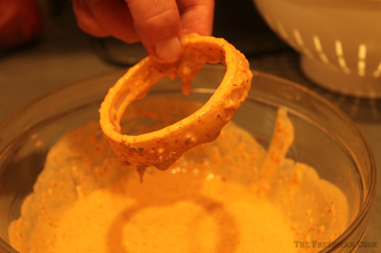 The Freshman Cook: Chipotle Chicken Strips and Onion Rings - The Fresh ...