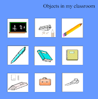 Let's play: Classroom objects