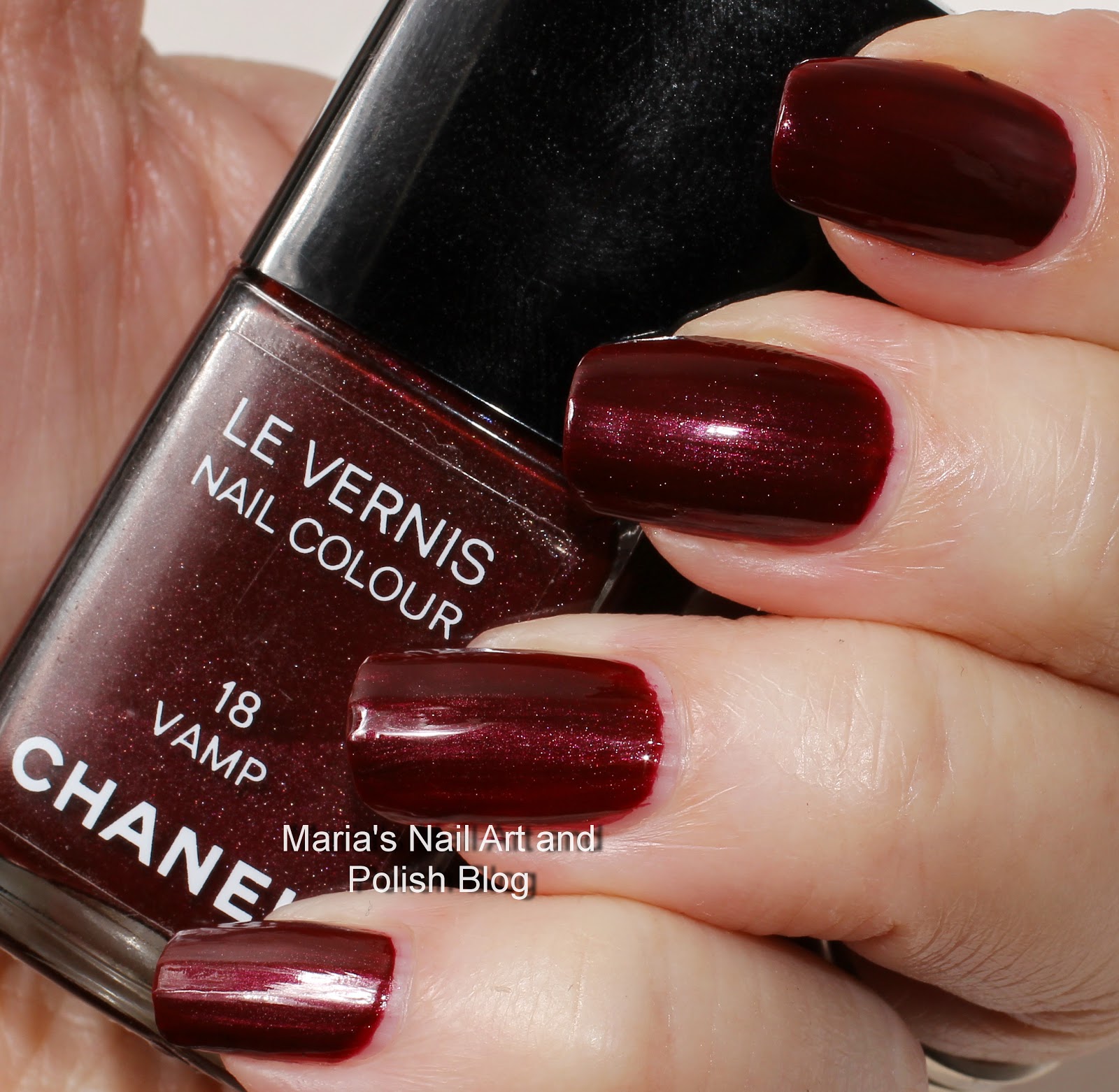 Marias Nail Art and Polish Blog: Chanel Vamp 18 - 780.010 the first of ...