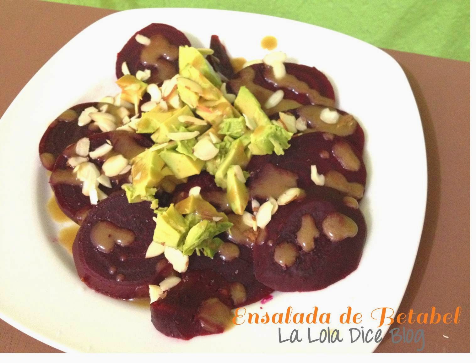 Ensalada de Betabel | La Lola Dice