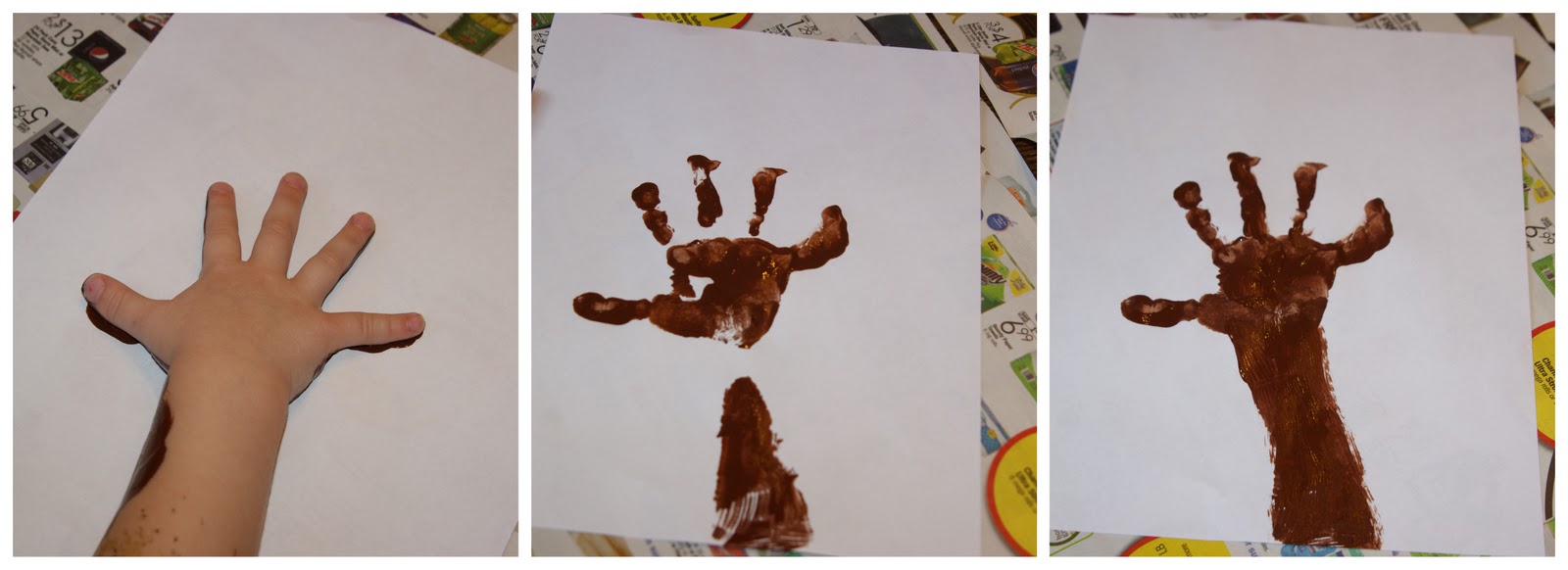 Raising Leafs: Make It Monday: Hand-Print Fall Tree